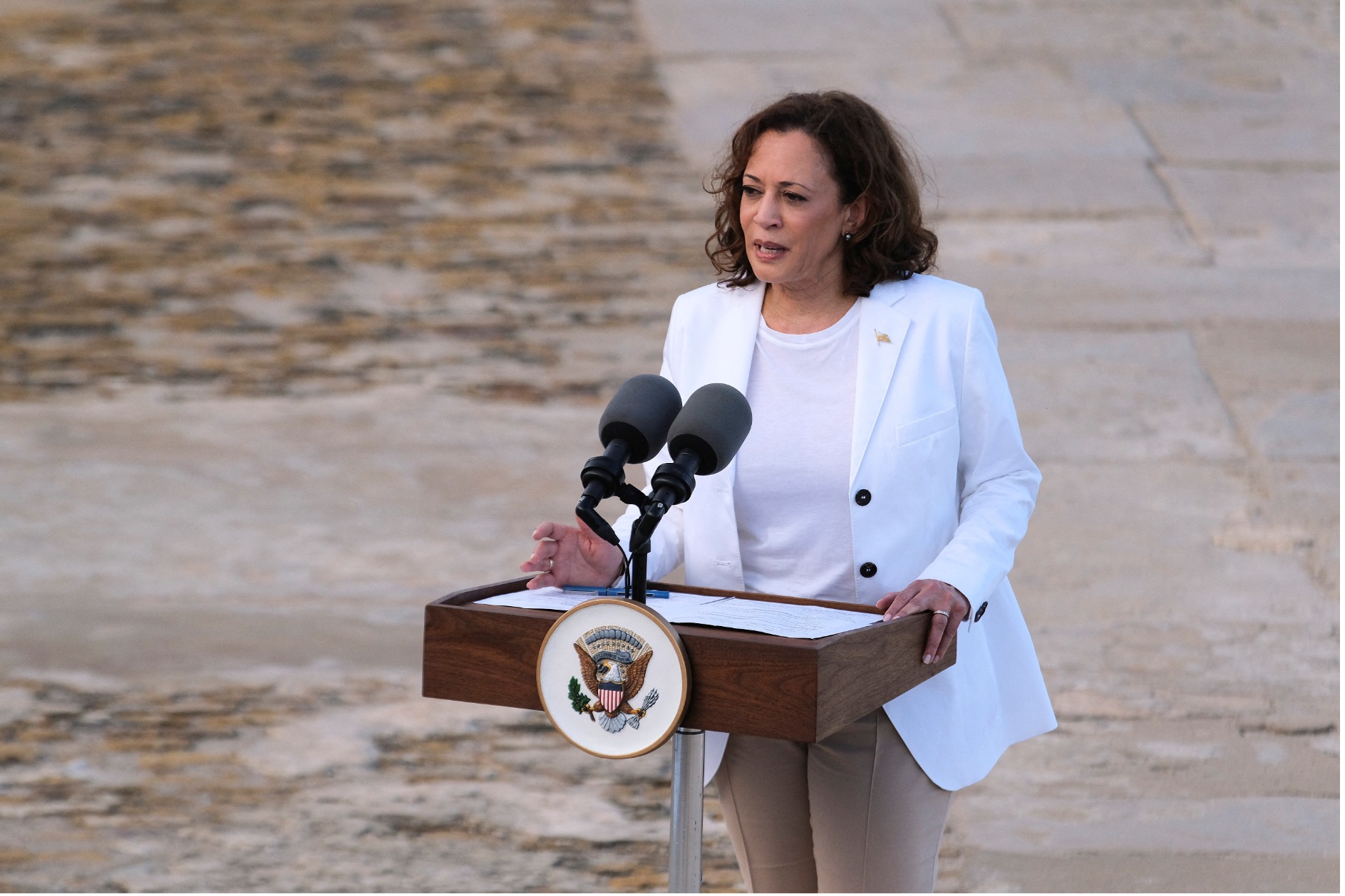 US Vice President Kamala Harris visits Ghana's slave castle - Africa Feeds